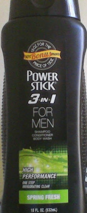 Personal Care Blog: Power Stick 3 in 1 for Men Spring Fresh Body Wash