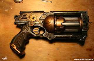 Nerf Hammershot diesel / Steampunk custom | Ethis Crea