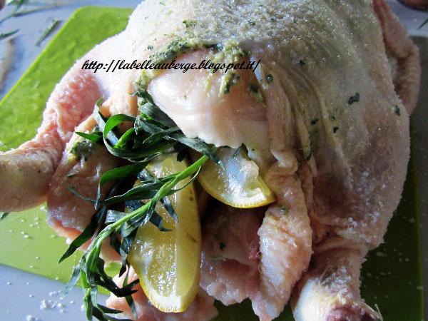 La Belle Auberge: Pollo al limone e dragoncello