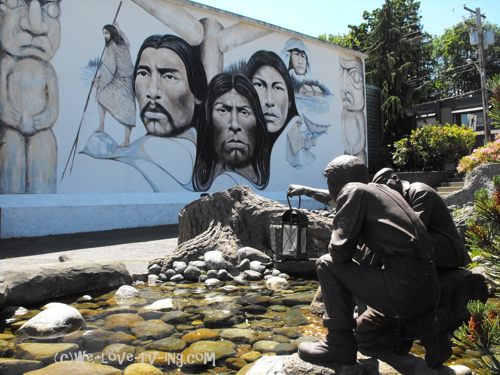 We Love RV'ing: Chemainus, BC ~ Heritage Murals