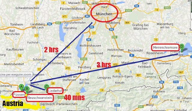 How to visit Ludwig Castles