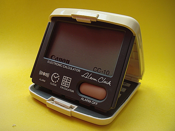 BugWorkShop - 甲蟲工作室: Canon（佳能）CC-10 時鐘計算機（Alarm Clock and Electronic ...
