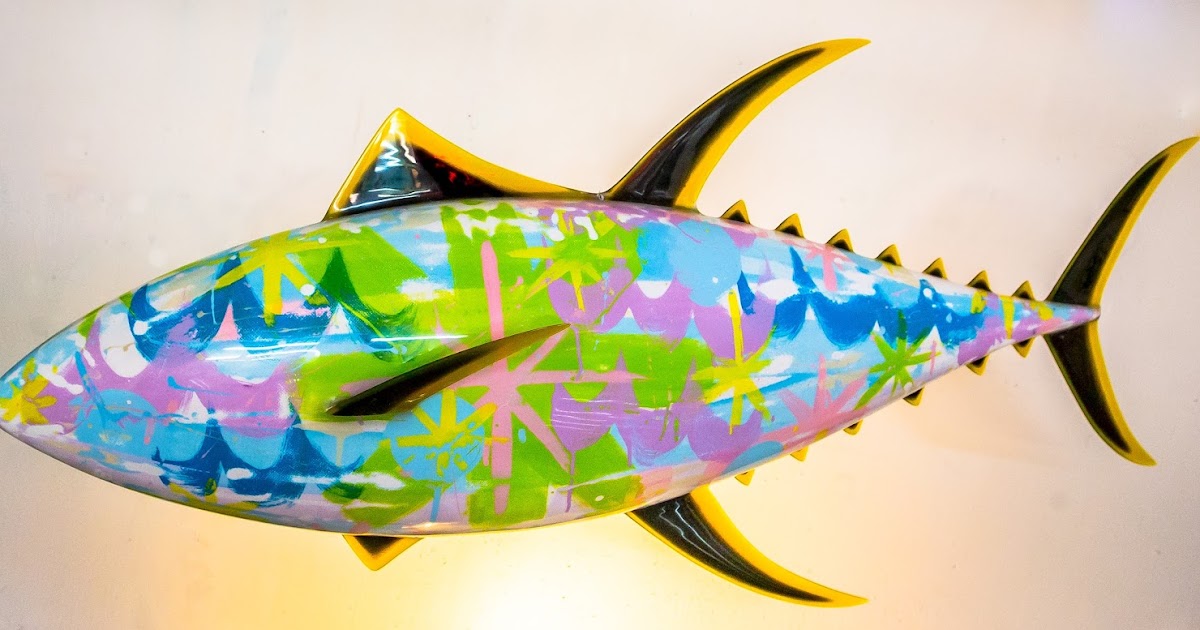 Welzie Art - Maui Hawaii Art Blog: Shark and Tuna Sculptures