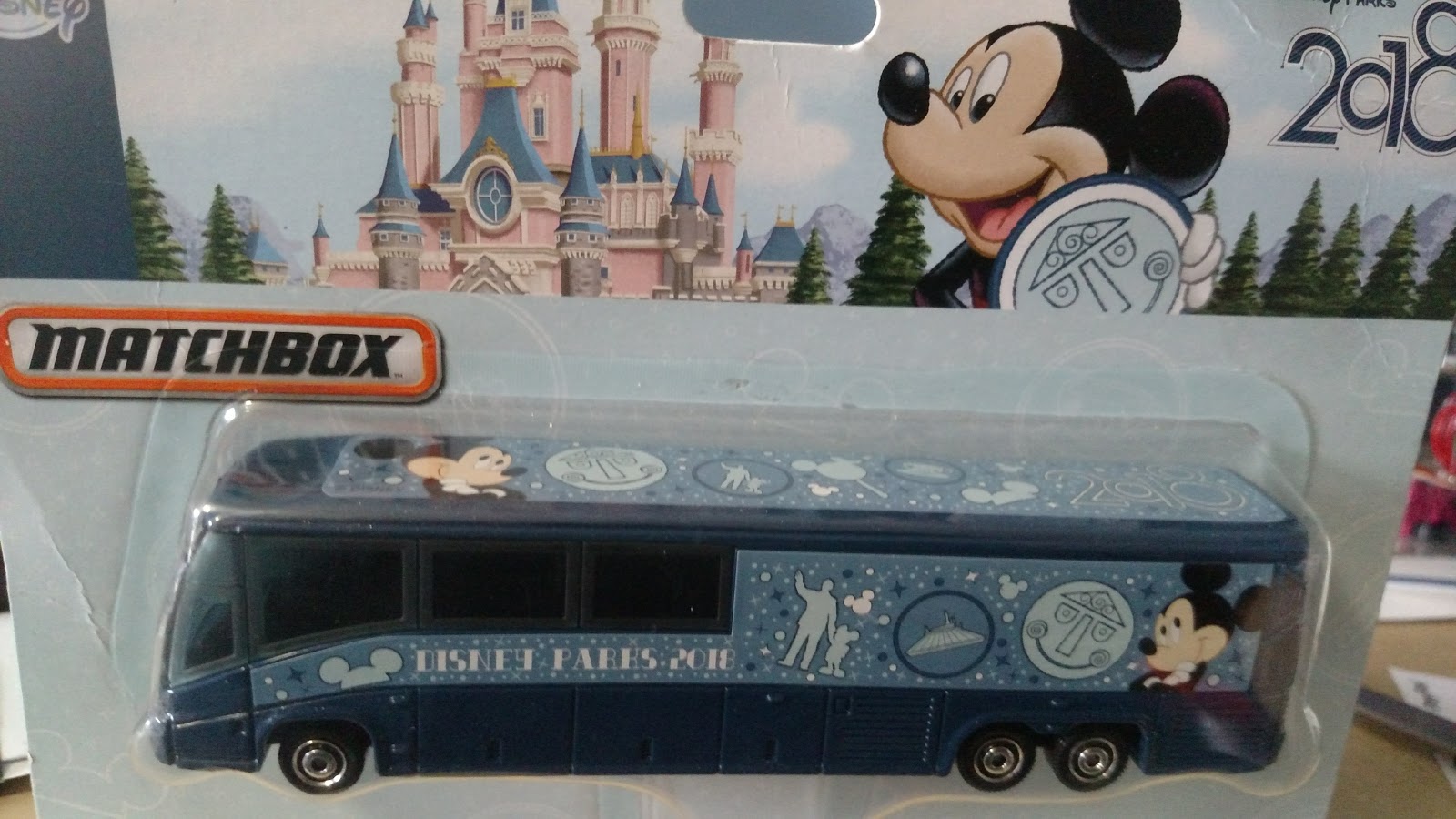 3inchDiecastBliss: 2018 Disney MCI Tour Bus from Matchbox