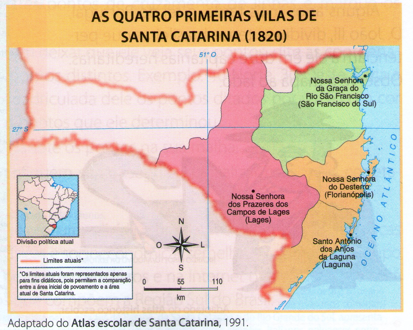 Amar, Viver, Educar ...: MAPAS SANTA CATARINA