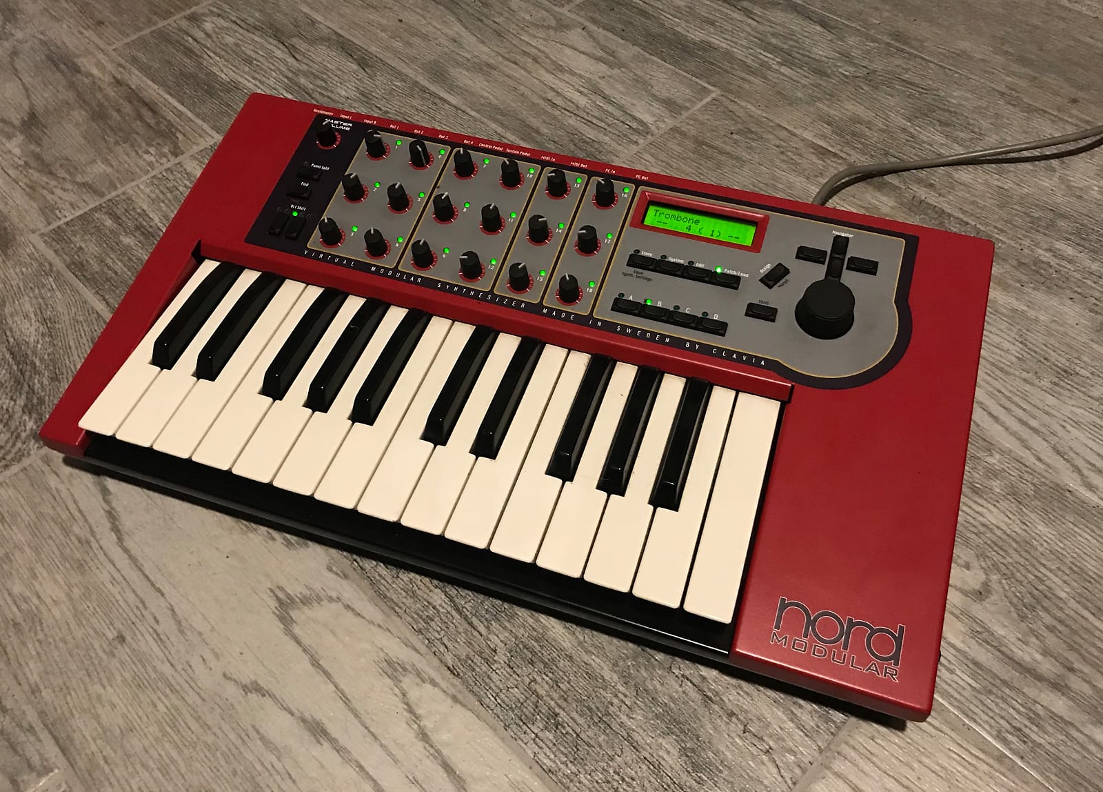 MATRIXSYNTH: Nord Modular G1 SN 21041873