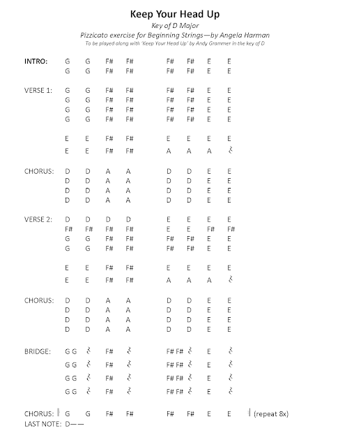 Orchestra Classroom: FUN IDEA for your Beginning String Orchestra ...
