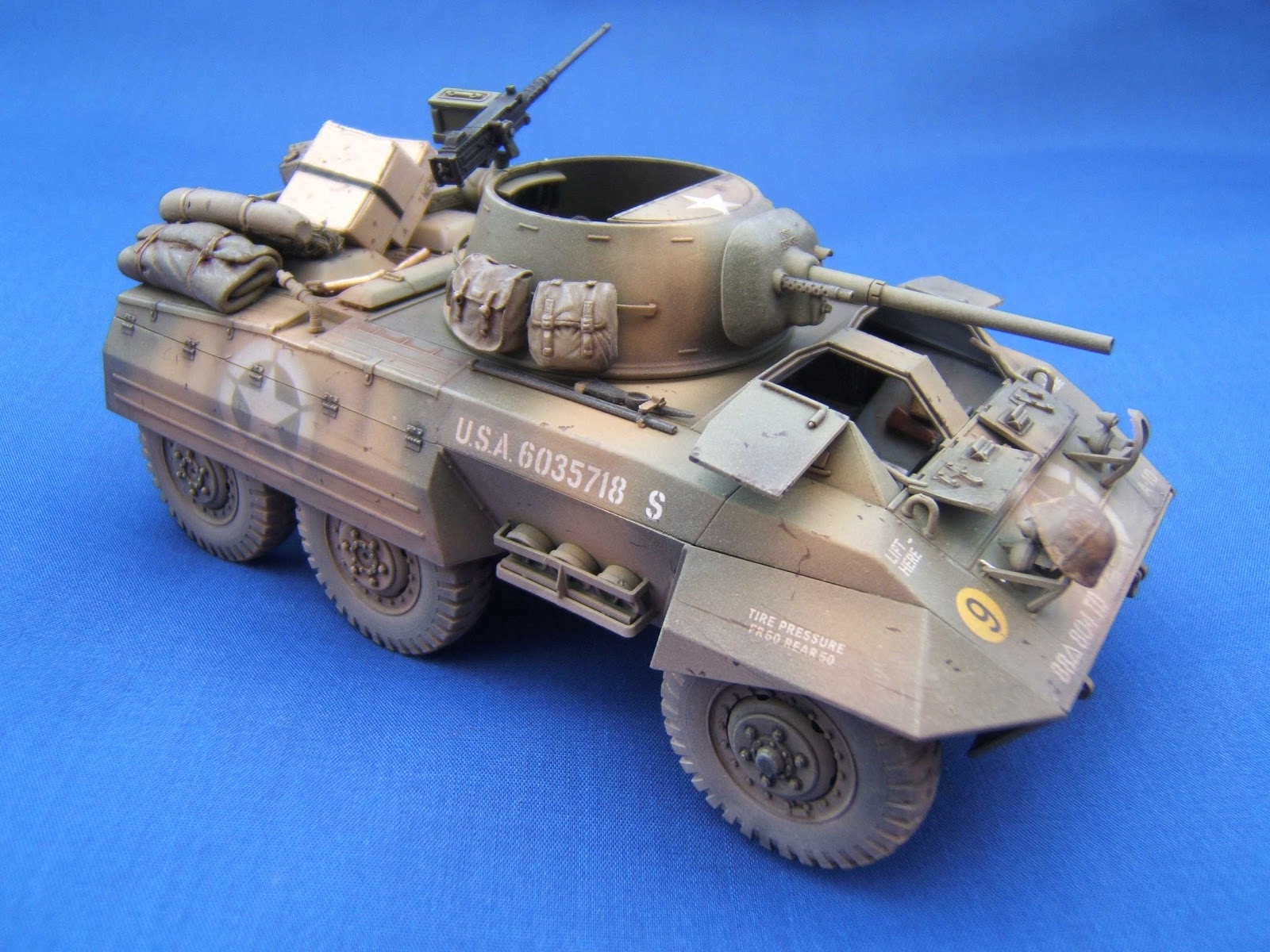 Dave's Tank Workshop : M8 Greyhound - 804th TD Bn, Italy 1944