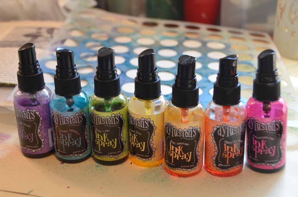 Emily Lagore: Spray Ink Background Tutorial