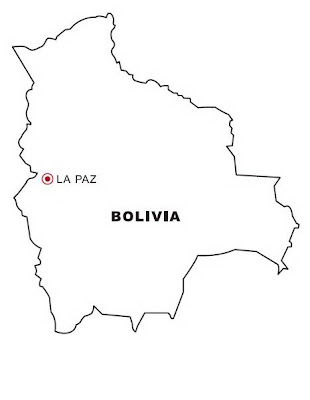 Bolivia Coloring Sheet Coloring Pages