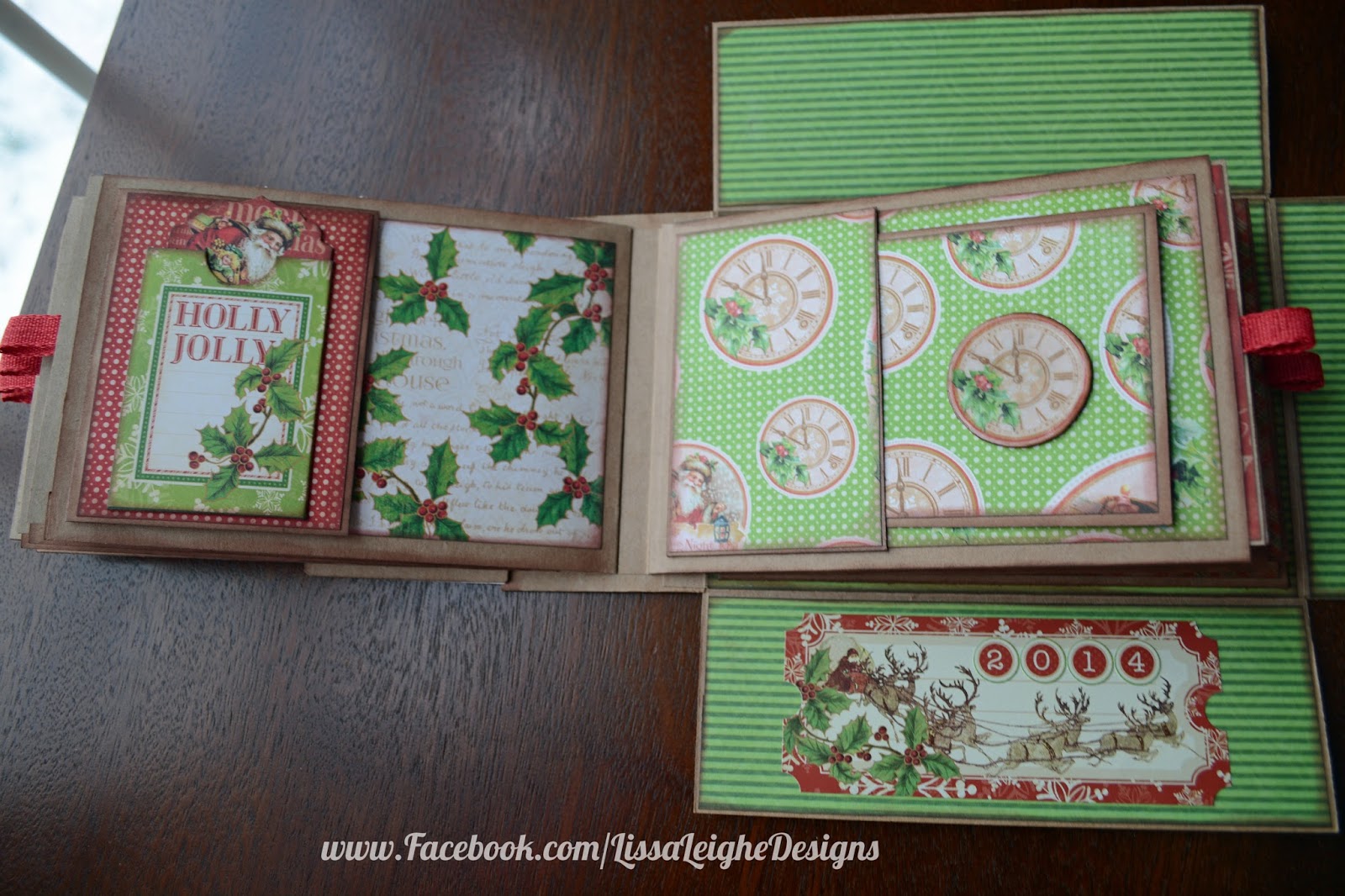 Lissa Leighe Designs: Twas the Night Before Christmas Boxed Mini Album