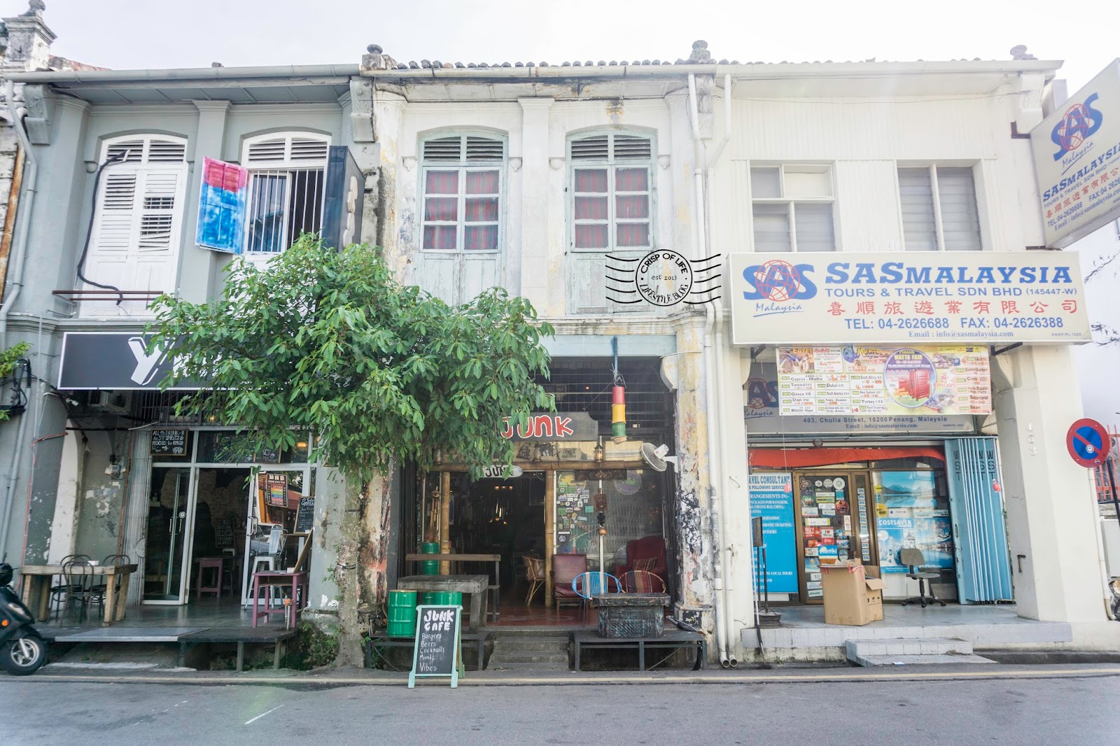 Junk Cafe @ Chulia Street, Georgetown, Penang - Crisp of Life
