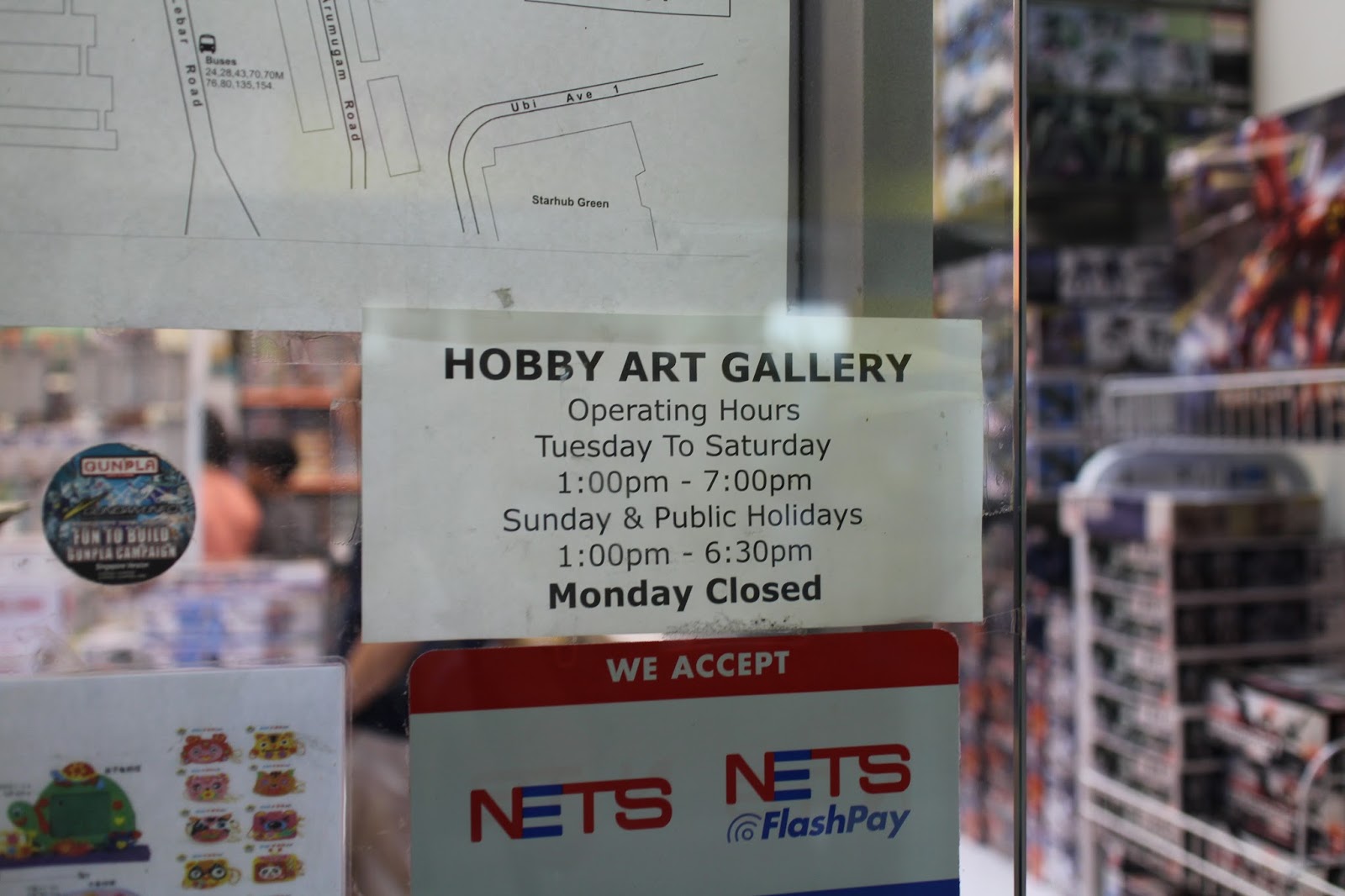 S S G U N P L A: Hobby Art Gallery Singapore