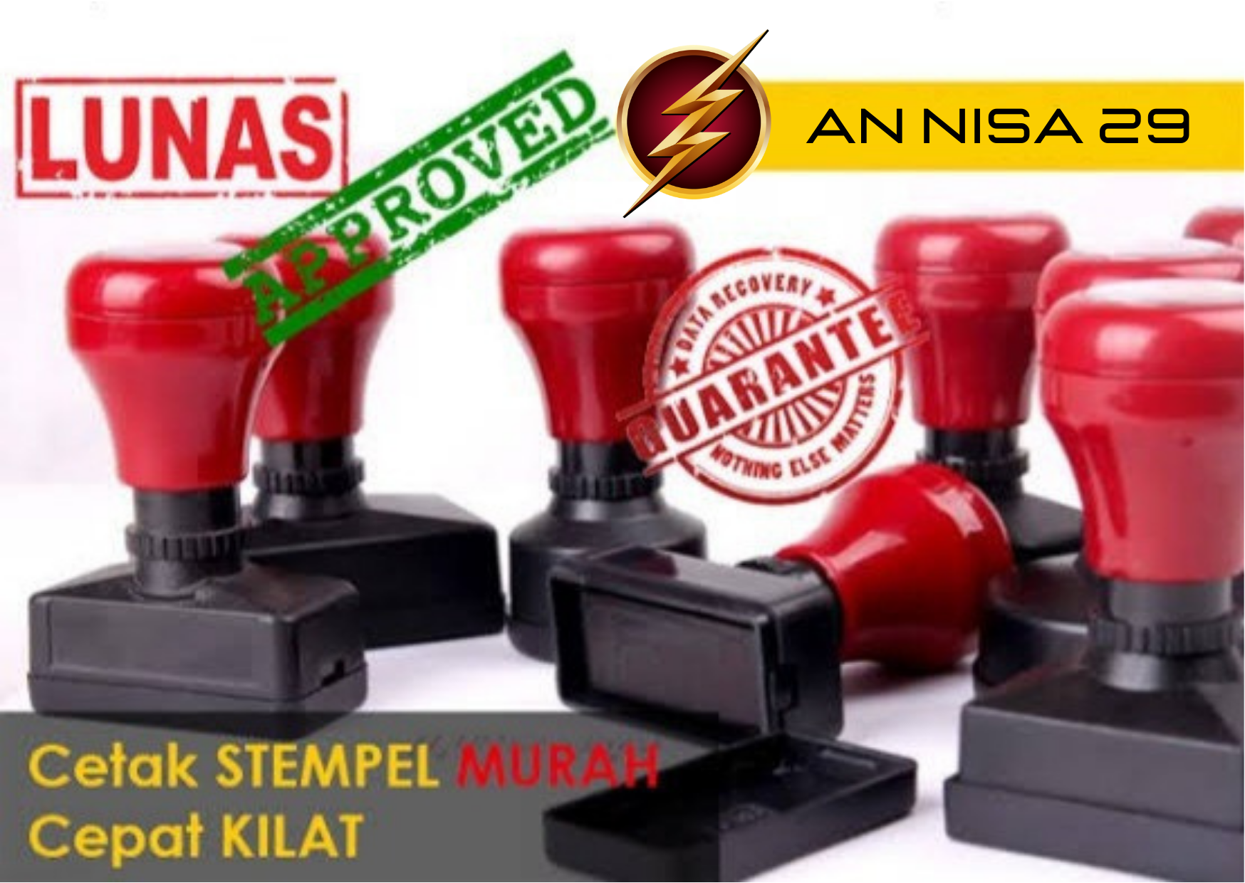 Pembuatan Stempel terlengkap di palembang