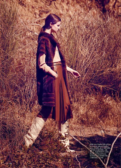ELITE MODEL MANAGEMENT TORONTO : Kayley in ELLE Magazine November 2013