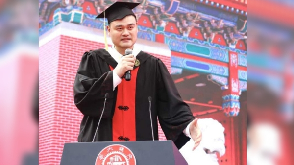 NBA legend Yao Ming finishes college after 7 years, shares motivation ...