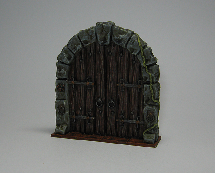 SOMETHING IN THE DUNGEON: DUNGEON DOORS ALL COMPLETED!!