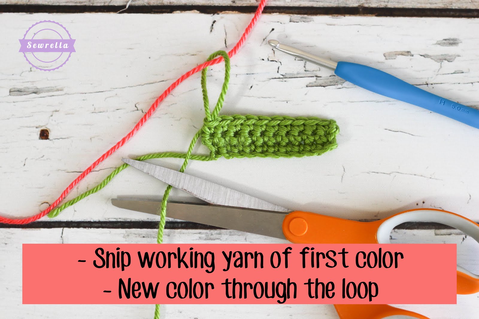 Magic Crochet Color Change • Sewrella