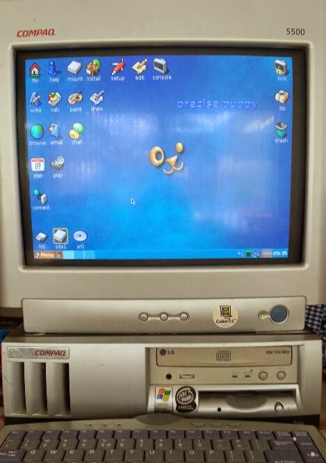 Gary Marson's Page: PUPPY LINUX - Restoring an Old PC