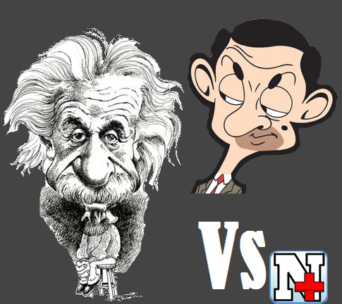 Einstein Vs Mr. Bean