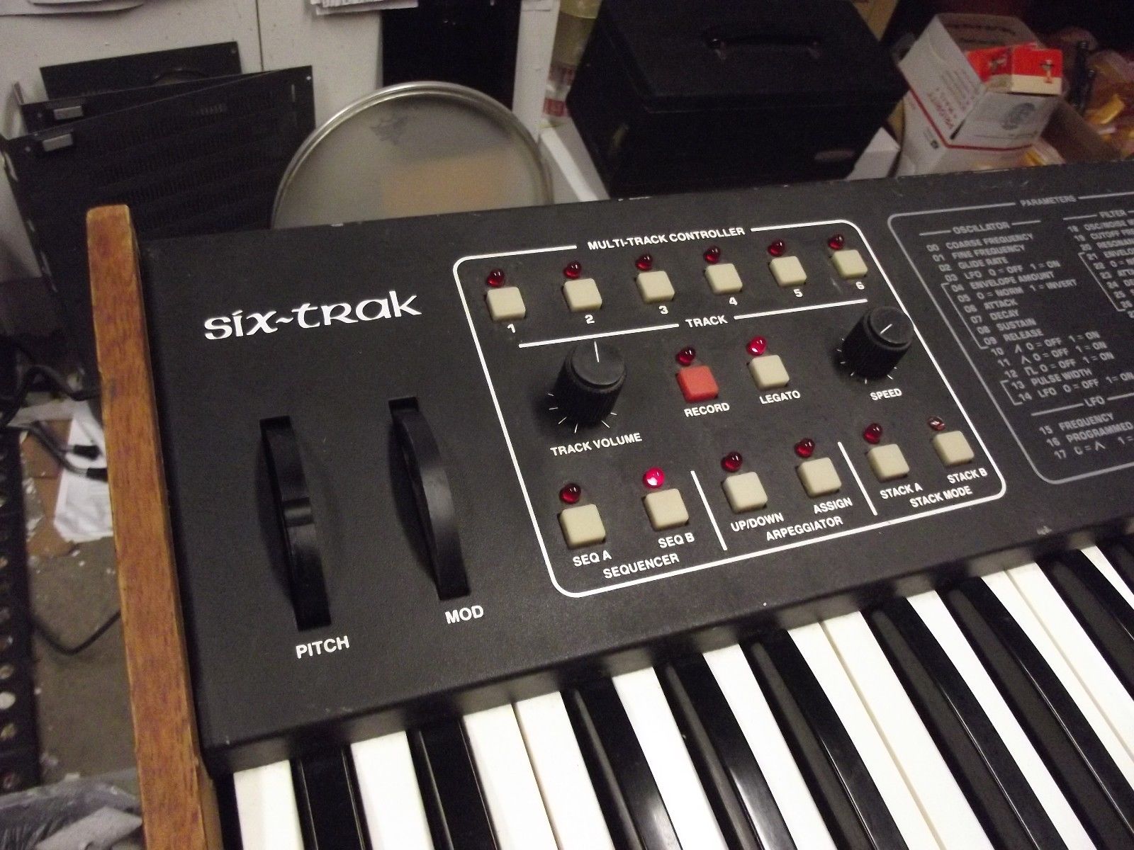 MATRIXSYNTH: Sequential Circuits Six Track SN 1120 J