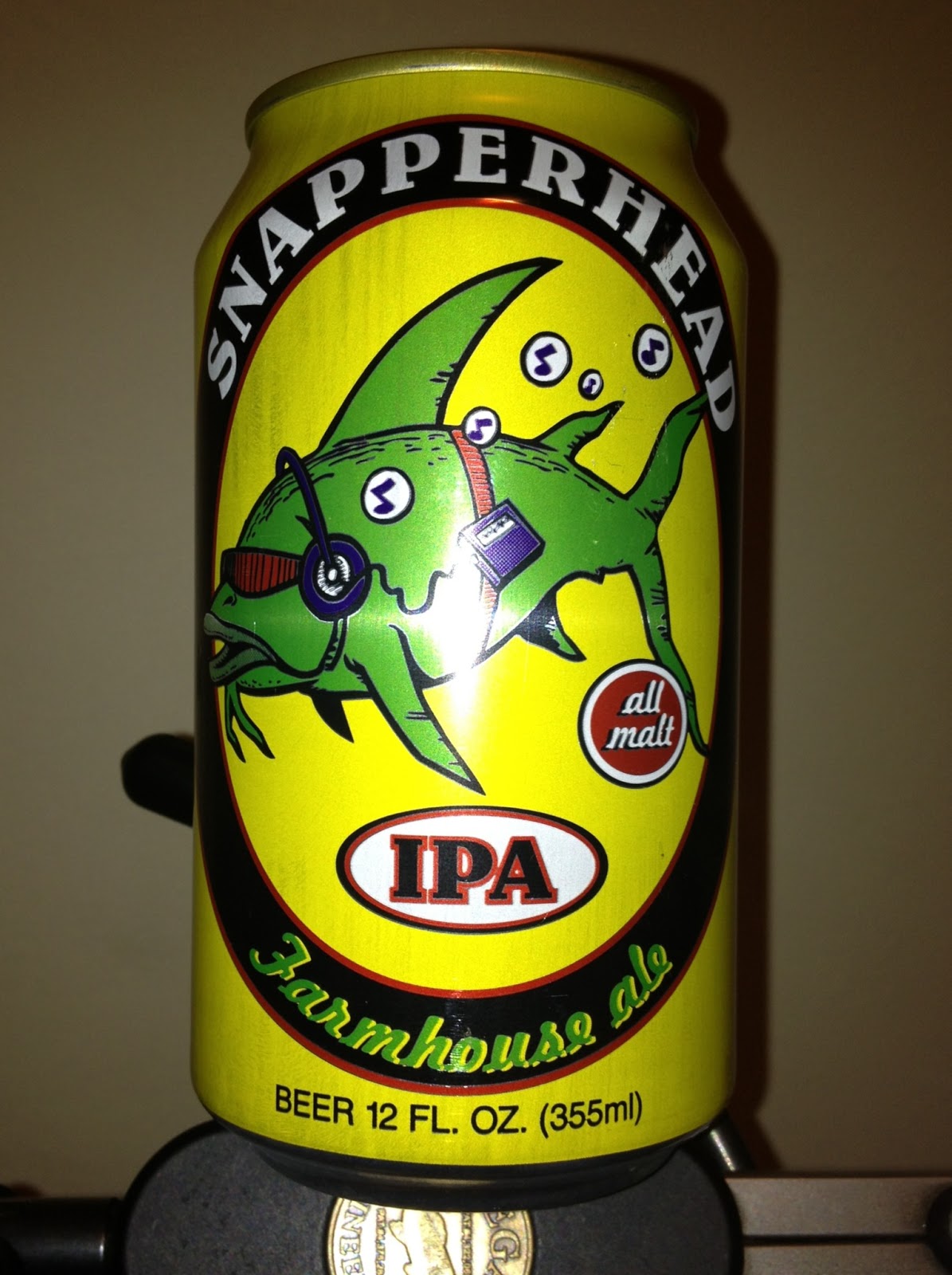 The Fly Fiend: Beer of the Week: Snapperhead IPA
