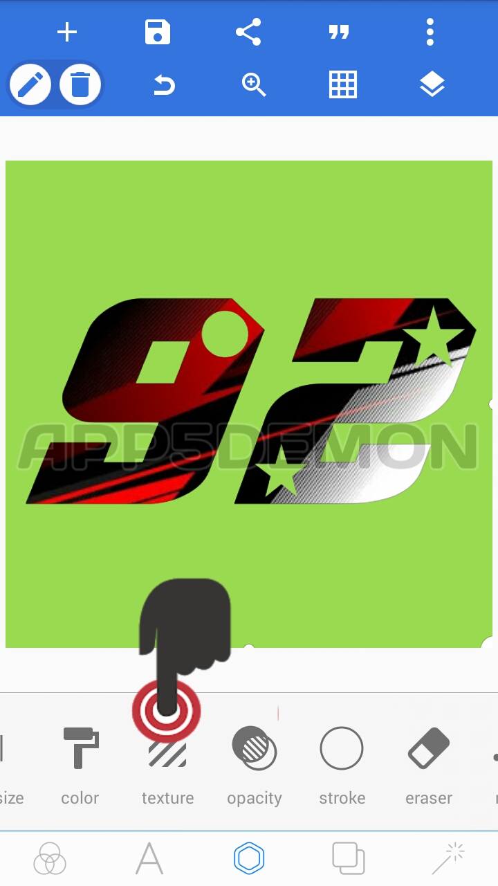 Cara Membuat Nomor Balap Keren Dengan Pixellab