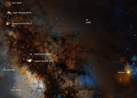 Condenado_78: Messier 17 (M17) - la Nebulosa Omega