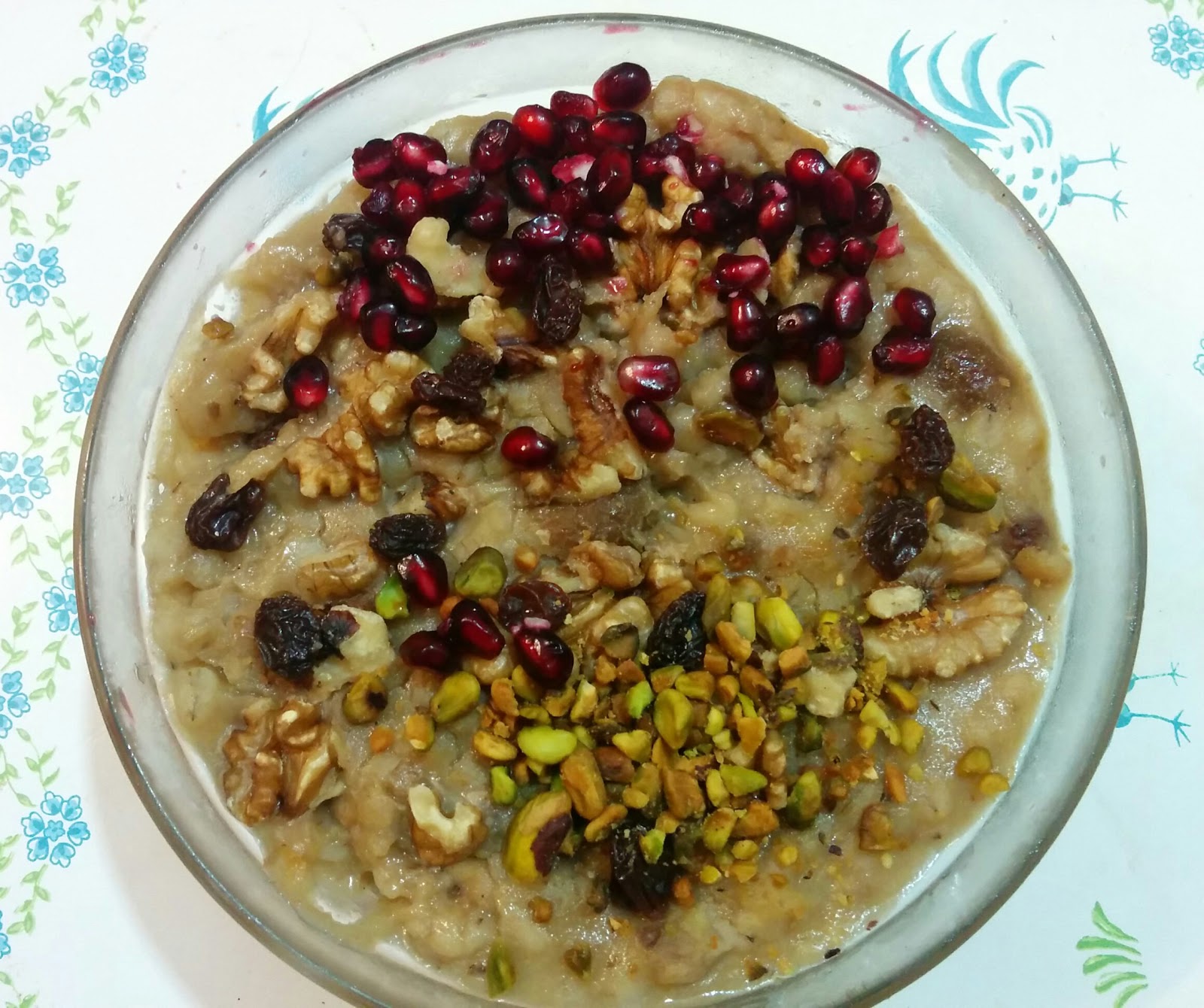 SpeedSkaterBoston Blog: Ashure, Aşure, Noah's Pudding: A Turkish Delight