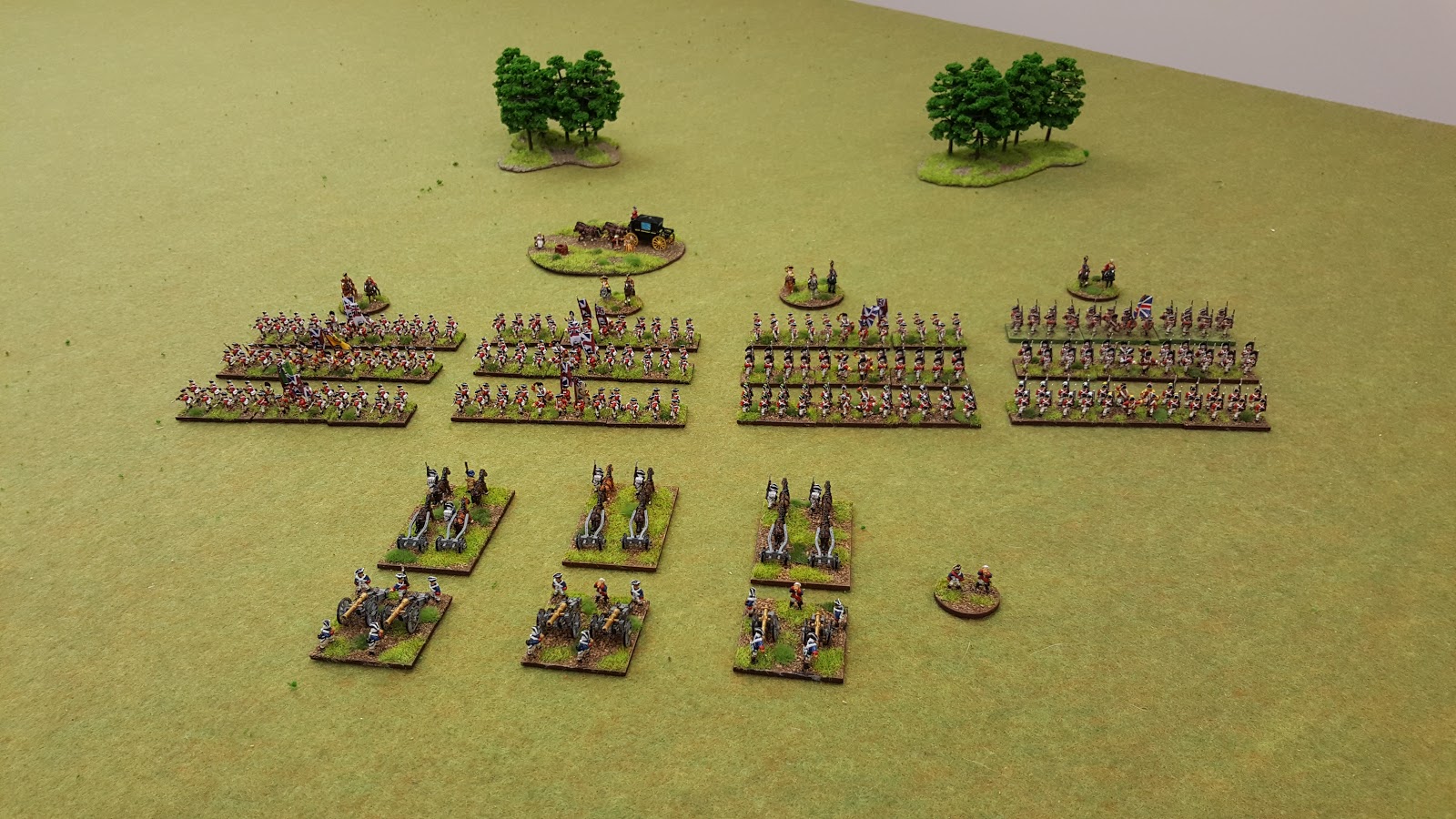 10mm Wargaming: American War of Independence (AWI) British Army