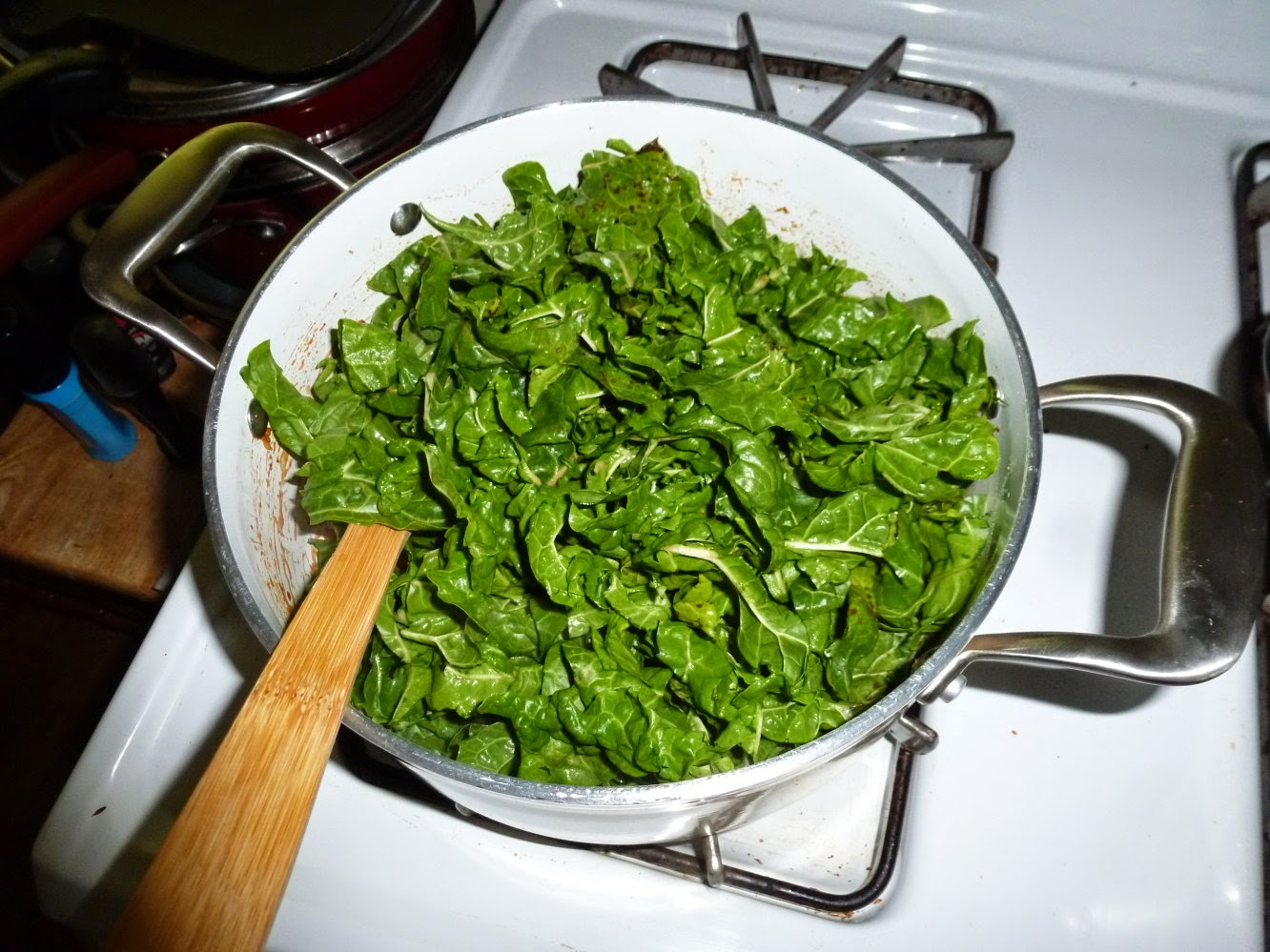 Anita's Health Blog: Collard Greens & Swiss Chard