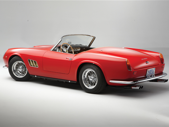 Ferrari 250 GT SWB California Spyder 1962 - Collection of Car information