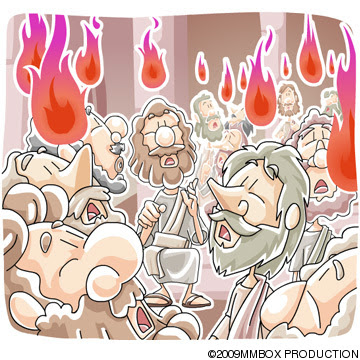 Sekolah Minggu Ceria: Pentakosta hari turunnya Roh Kudus