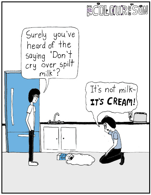 The Colo(u)r of the Sun - Single Panel Cartoons