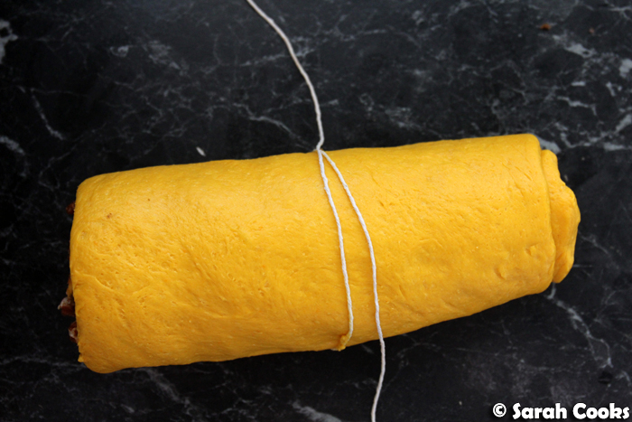 Sarah Cooks: Pumpkin and Pecan Cinnamon Rolls with Cream Cheese Icing