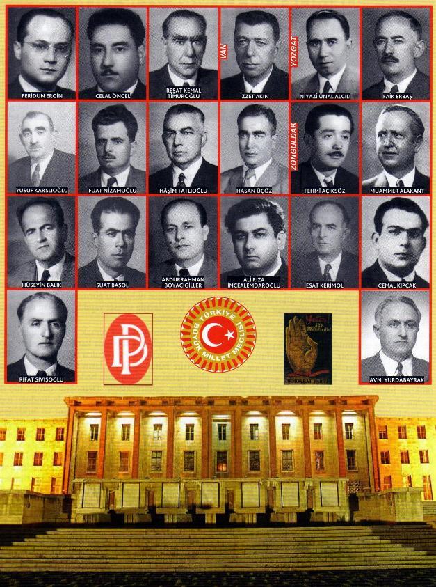 DEMOKRAT PARTİ (DP) KRONOLOJİSİ: DEMOKRAT PARTİ (DP) 14 MAYIS 1950 ...