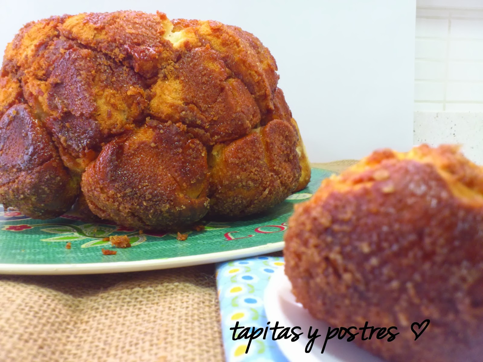 Tapitas y Postres: Pan de mono (Monkey Bread)