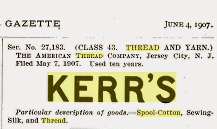 page 78 -- Jumbo, Kerr's thread, American Thread Company, J & P Coats
