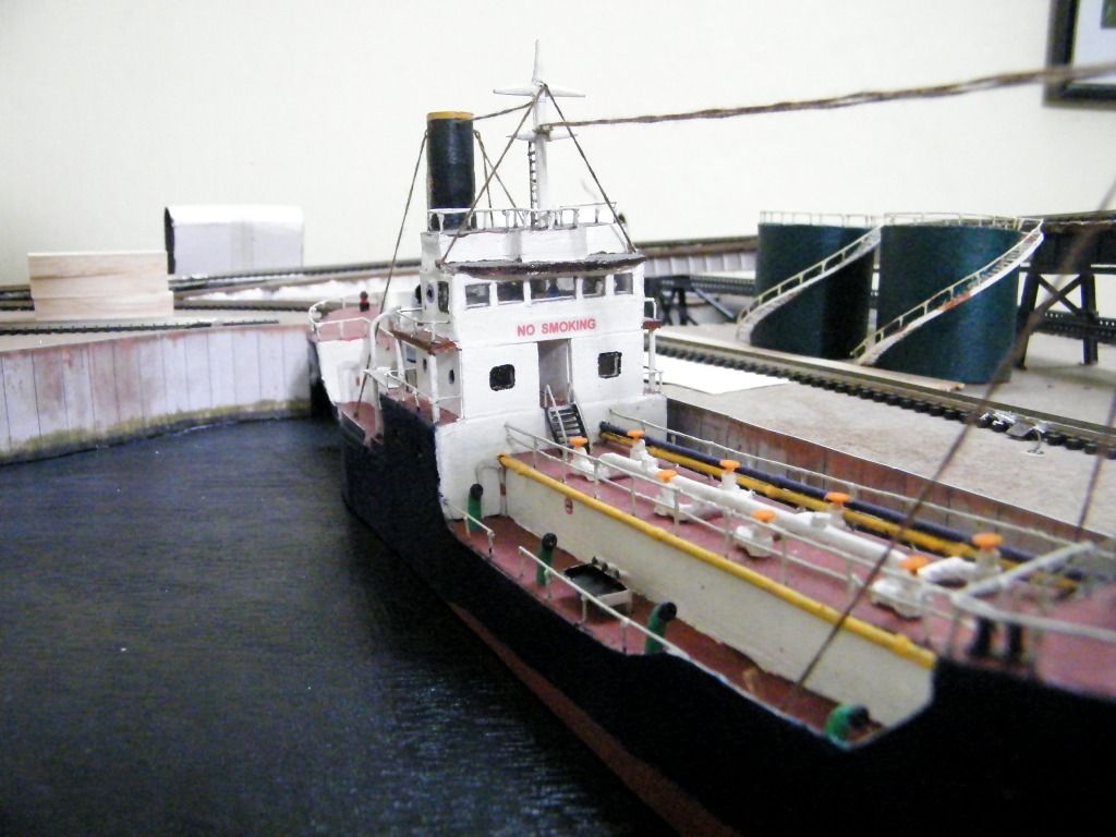 Wrightsville Port: N-Scale Waterfront Layout: Detailing of the port!