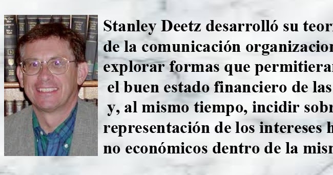 Premisas de la teoría (Deetz)