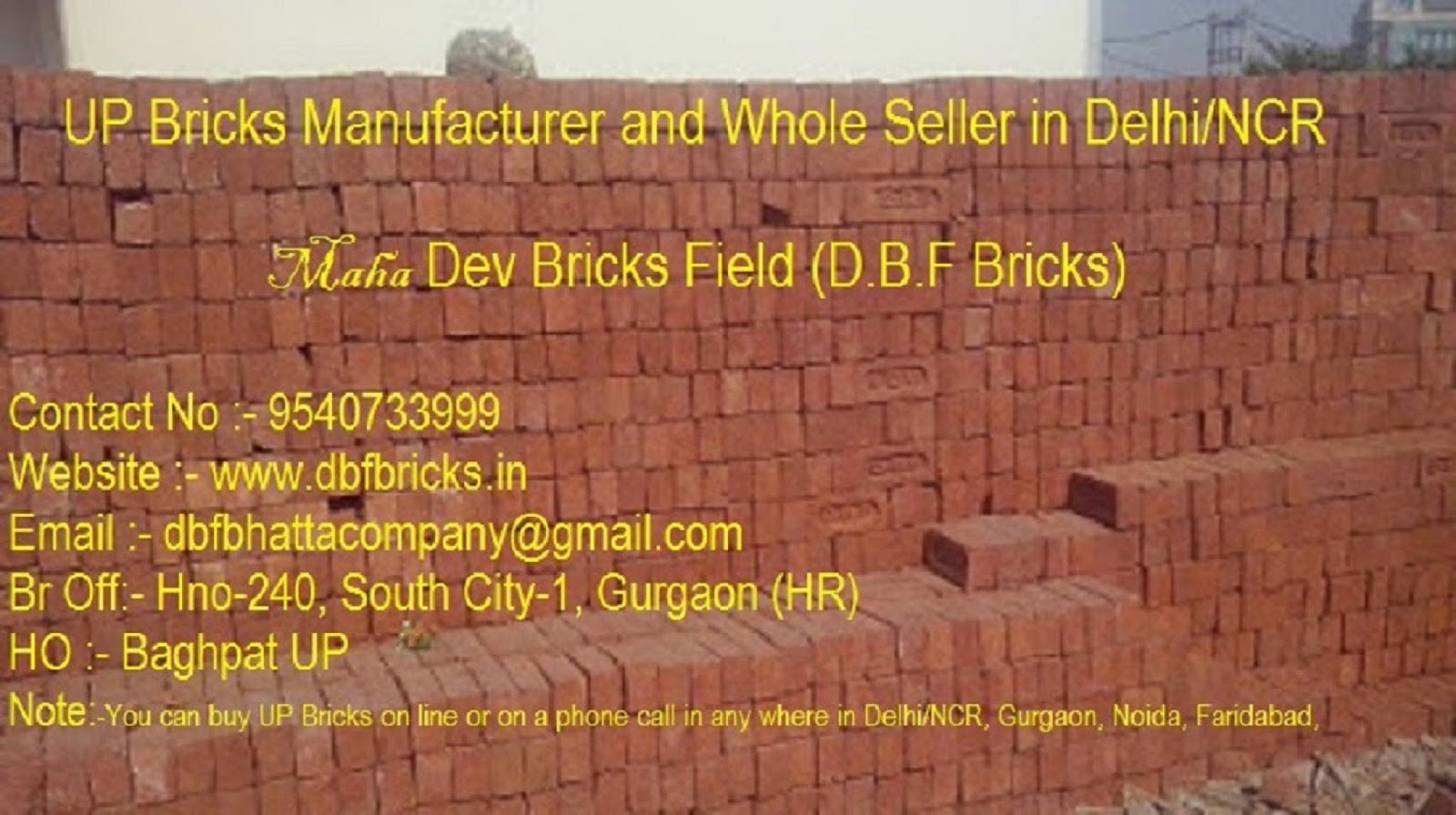Quality Control Tests of Bricks - UP Bricks