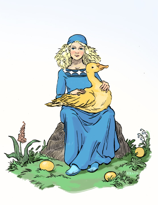 Marti Major Sketchblog: The Golden Goose