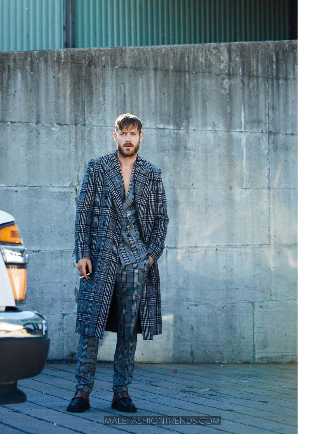 Mackenzie Jackson para Dress to Kill Magazine - Male Fashion Trends