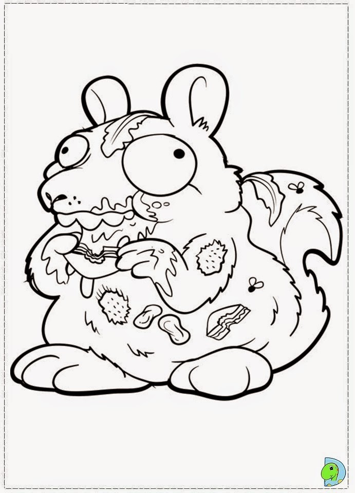 Dinokids - Desenhos para colorir: Desenhos de The Trash Pack para colorir