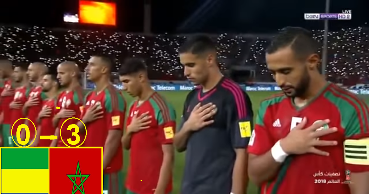 أهداف ! المباراة التاريخية | المغرب 3 - 0 الغابون | كأس العالم ، روسيا ...