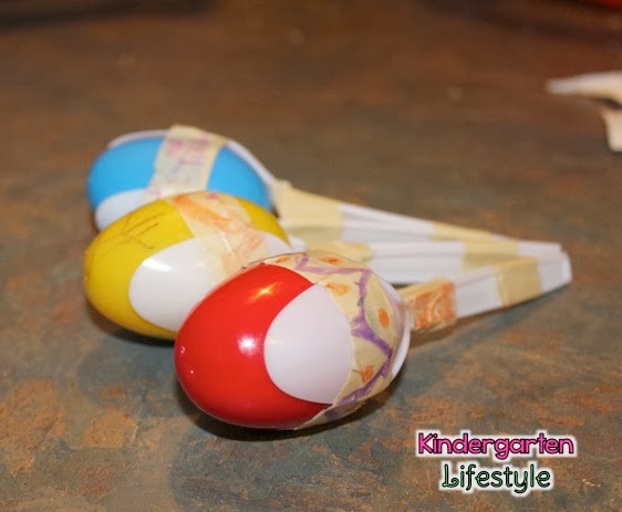 Kindergarten Lifestyle: Word Wall Maracas!