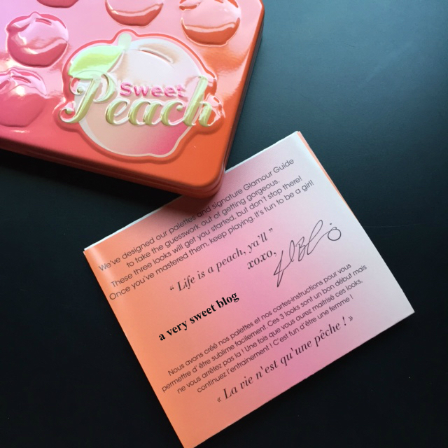 Too Faced Sweet Peach Limited Edition Eye Shadow Palette Review ...