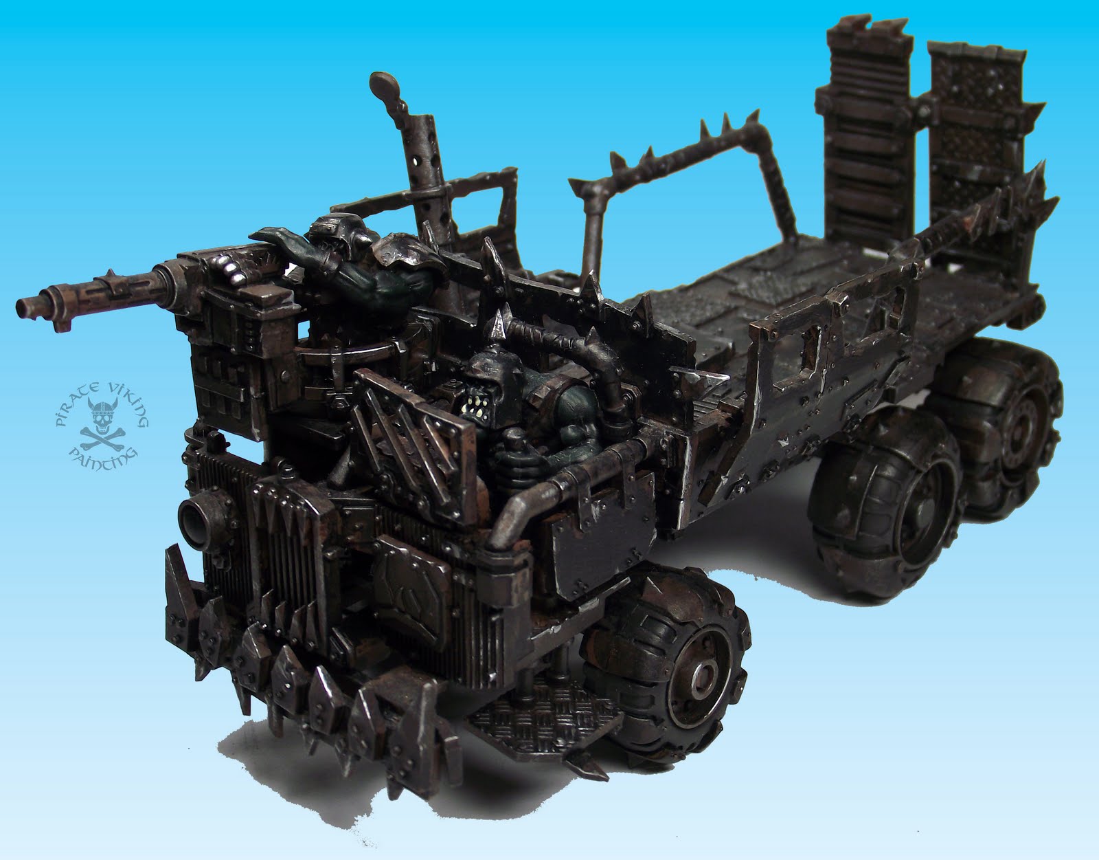 Pirate Viking Painting: More Kustom Ork Vehicles! (FoPVP)