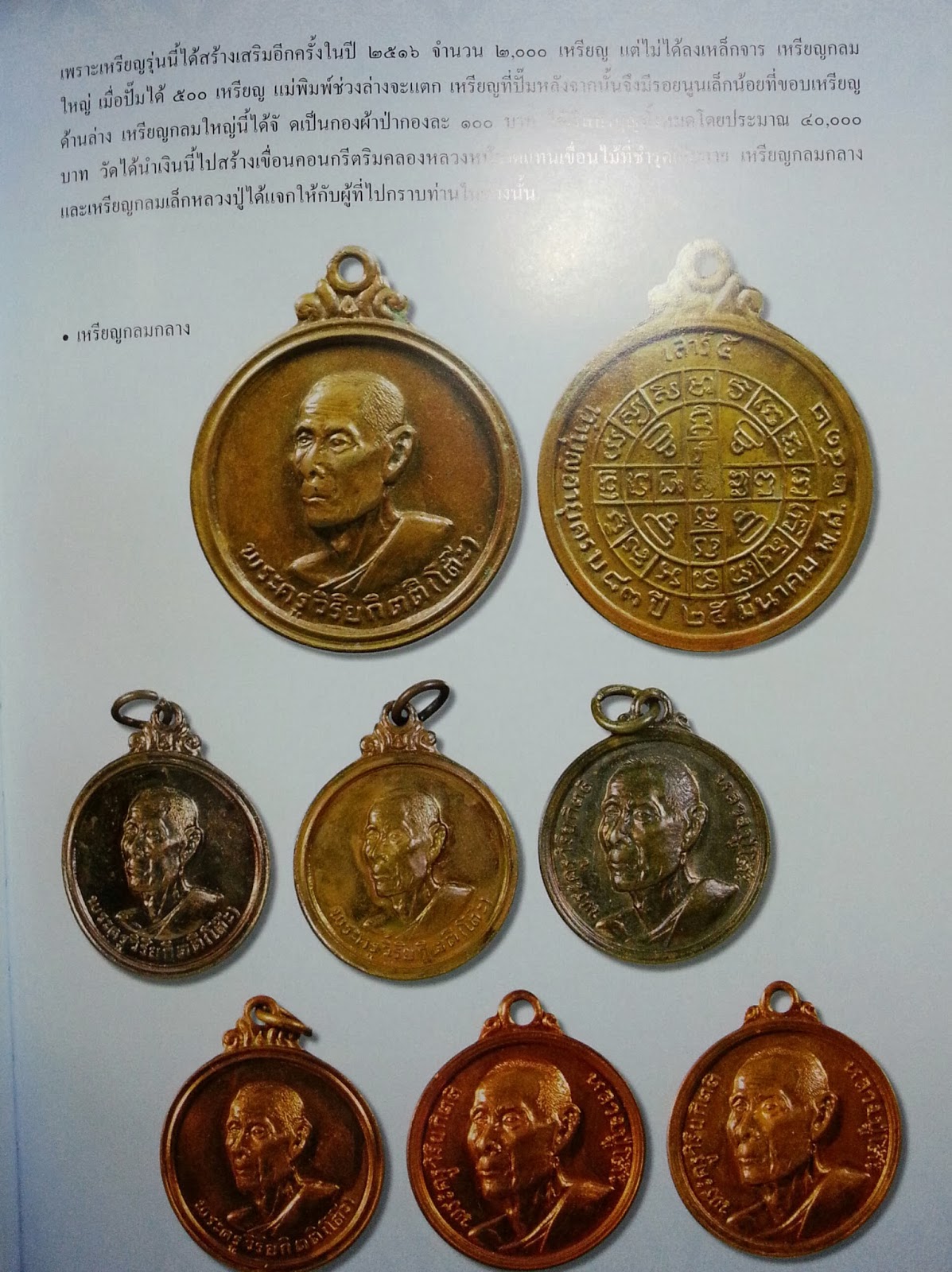 Ron Amulets Gallery 泰国佛牌收藏: Rian Glom Run Sam Phim Klang By Lp Toh Of ...