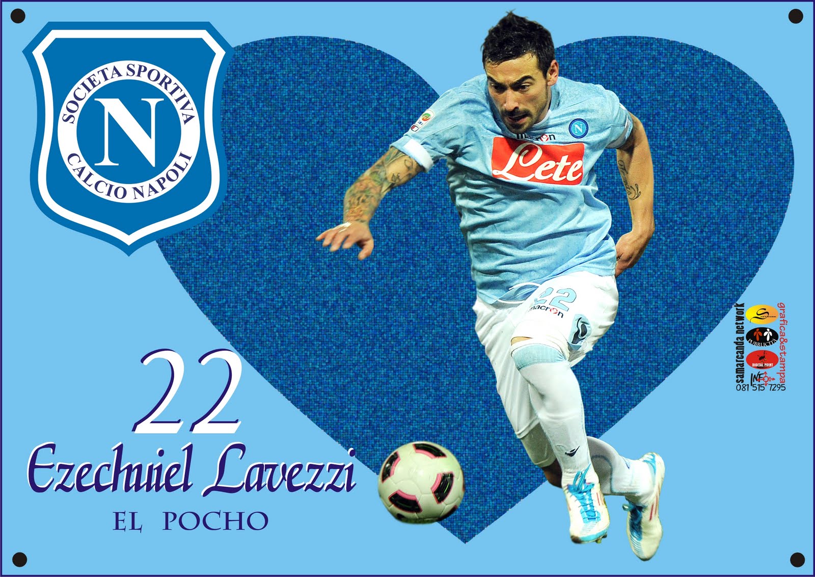 samarcanda network: Ezequiel Lavezzi "El Pocho" - Napoli in Champions ...
